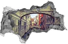 Wallmuralia Fototapeta díra na zeď 3D Benátky Itálie 95x73 cm