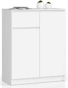 Komoda K80 2D1SZ bílá