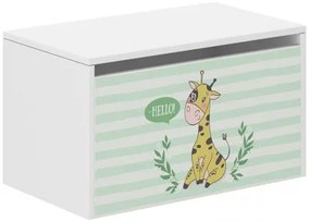 WD Dětský box na hračky 69 x 40 x 40 cm - Žirafka