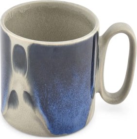 Modrý/šedý kameninový hrnek 390 ml Paint – Salt&amp;Pepper