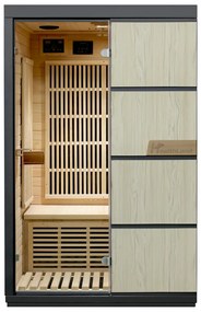 Infrasauna DeLuxe 2222 Carbon BT