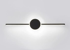 Toolight - LED nástěnná lampa nad zrcadlo 60CM APP849-1W, černá, OSW-07881