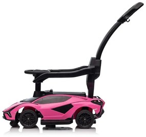 Odrážedlo Lamborghini Sian růžové