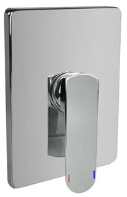 Mereo Mereo, Sprchová podomítková baterie bez přepínače, Mada, Mbox, CBQ60105MC