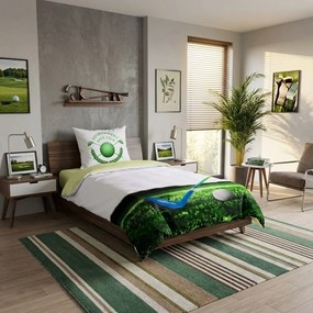 Kvalitex bavlna povlečení Golf 3D 140x200 70x90 1x 140/200, 1x 70/90cm