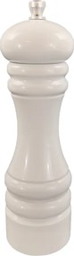 AMADEA Dřevěný mlýnek na koření bílý, 18 cm