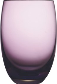 Sklenice a skleničky Colored O 400 ml červené burgund 4 ks