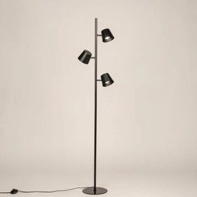Stojací lampa Snap Fosca Black Trio