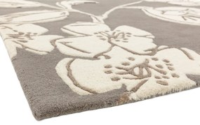 Hnědý  koberec Blondie Devore Taupe Rozměry: 200x300 cm