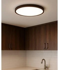 LED Stropní svítidlo LED/40W/230V 3000/4000/6500K pr. 50 cm hnědá
