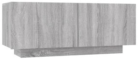 TV skříňka šedá sonoma 100 x 35 x 40 cm kompozitní dřevo - Default Title