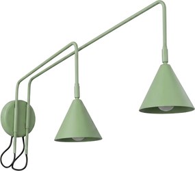 Sollux Lighting Nástěnné svítidlo NOX 2 šalvějové s vypínačem