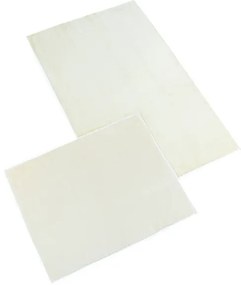 Bellatex koupelnové předložky BANYGOLD bez výkroje sada 60x100, 60x50 cm Smetanová