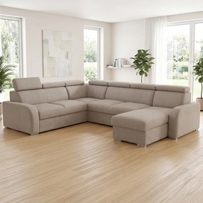 Sedací souprava OSLO U | 250x315x170 | rozkládací + 2x úložný prostor | VÝBĚR TKANIN