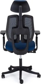 Ergonomická kancelářská židle Liftor Active, modrá (textil + síťovina)