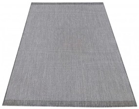 Kusový koberec sysalový oboustranný ZARA 14 Šedý Rozměr: 120x170 cm