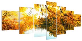 Podzimní obraz stromu (210x100 cm)