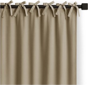 Béžový dimout závěs 140x250 cm Carli Tie – Restilo