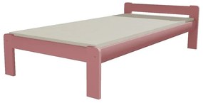 Vomaks Jednolůžková postel VMK003A 80 x 200 cm netransparentní barva růžová