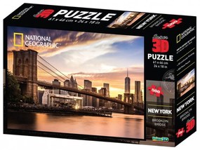3d puzzle new york 500 dílků