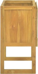 Koupelnová skříňka 60 x 40 x 75 cm masivní teakové dřevo 338247