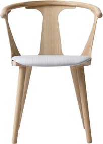 Výprodej &Tradition designová židle In Between Chair SK1 - látka Fiord 251/ dub bělený