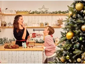 RETLUX RXL 473 Sněhulák se stromem 14cm 6LED 3000K - teplá bílá