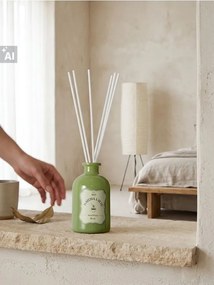 Sinsay - Vonný difuzér s tyčinkami Matcha Latte - zelená