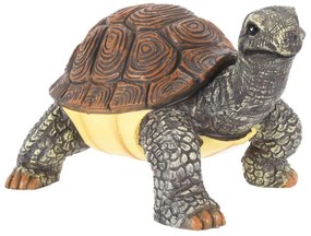 Zahradní figurka z polyresinu Large Turtle, 19x28 cm, vícebarevná