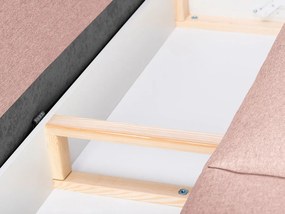 MAZZINI SOFAS Třímístná rozkládací pohovka s úložným prostorem Ancolie