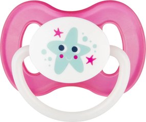 Canpol babies Dudlík svítící kaučukový třešinka 0-6m LOVE&SEA