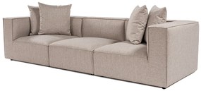 Hanah Home Třímístná pohovka SORA béžová