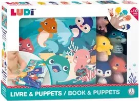 Ludi Knížka s prstovými maňásky / od 10 měsíců