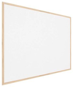 Allboards, korková tabule v dřevěném rámu 100x80 cm- BÍLÁ,TKWHITE108D