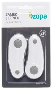 Zopa Zámek skříněk 2 ks white/grey
