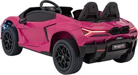 Elektrické autíčko Lamborghini Revuelto XL STRONG růžové