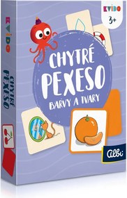 ALBI Kvído - Chytré pexeso 2. vydání - Barvy a tvary