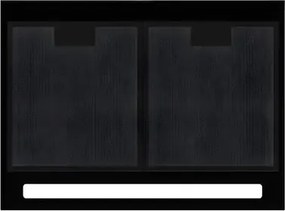 Gorenje WHT66236B černá / Digestoř / Nástěnná / 469 m3/h / 60 dB / dot