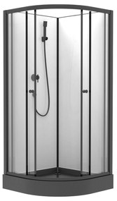 NIKIDO - S Sprchový box BALI white 80x80 nebo 90x90 Velikost: 80x80