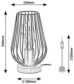 Rabalux RL6915 stolní lampa