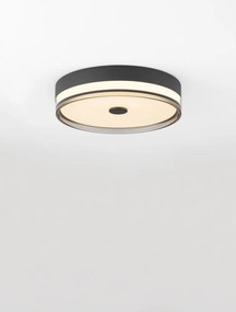 Matně černé ocelové LED stmívatelné stropní svítidlo Helios – Nova Luce