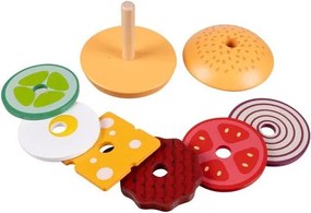 Montessori dřevěný hamburger Kruzzel 22673