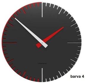 Designové hodiny 10-025 CalleaDesign Exacto 36cm (více barevných variant) Barva fialová klasik-73 - RAL4005
