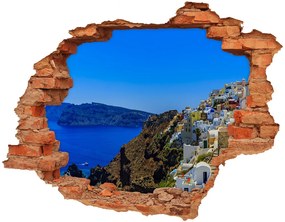Wallmuralia Samolepící nálepka Santorini Řecko 90x70 cm
