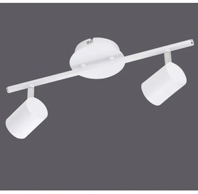 Leuchten Direkt 11942-16 - LED Bodové svítidlo TARIK 2xGU10/5W/230V bílá