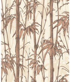 Vliesová tapeta 484878 měděná, bambus / Tapety na zeď Florentine III (0,53 x 10,05 m) Rasch