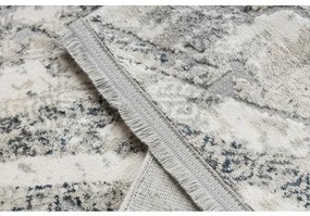 Dywany Luszczow Kusový koberec TULS střapce 51328 Vintage, abstrakce slonová kost / šedá Rozměr koberce: 80 x 150 cm