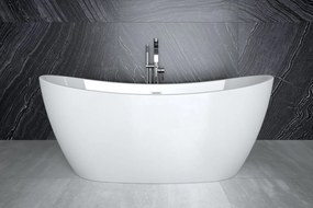 Besco Ayla Glam vana volně stojící 170 x 80 cm sifon grafit zlatá barva VANAYLA170GG1 Koupelny Bernold