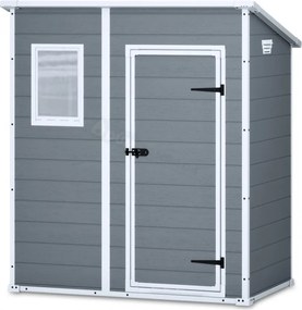 Zahradní domek Keter Manor Pent 6x4 - 183,5 x 111 x 200,5 cm - Grey