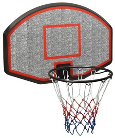 Basketbalový koš černý 90x60x2 cm polyethylen - Default Title